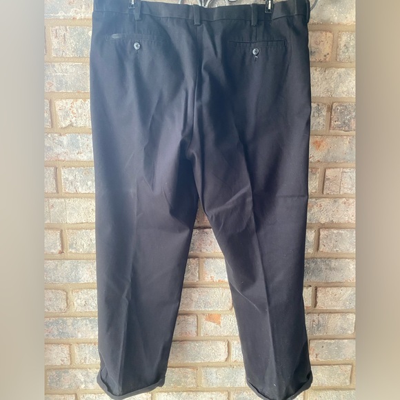 George | Pants | George Mens Pleated Cuffed Dress Pants Wrinkle Free ...